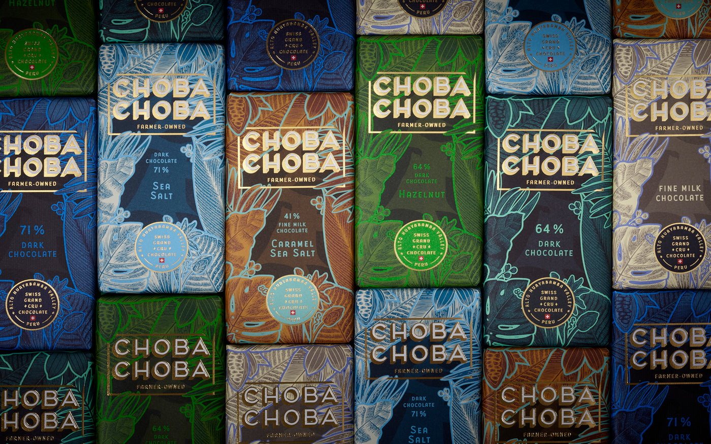 Choba Choba - Farmer Owned Schweizer Schokolade